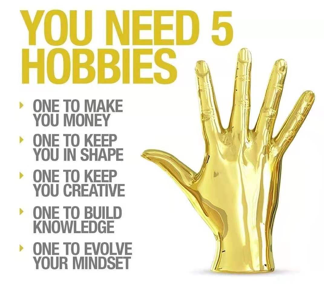 You Need 5 Hobbies – Keep it simple, stupid.